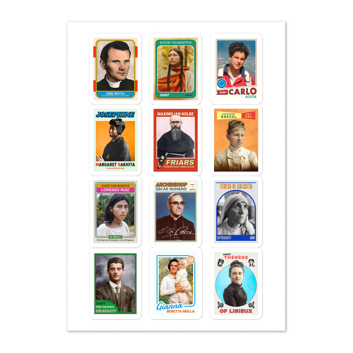 Saint Deck Sticker Sheet | PAL Campaign | PAL Campaign